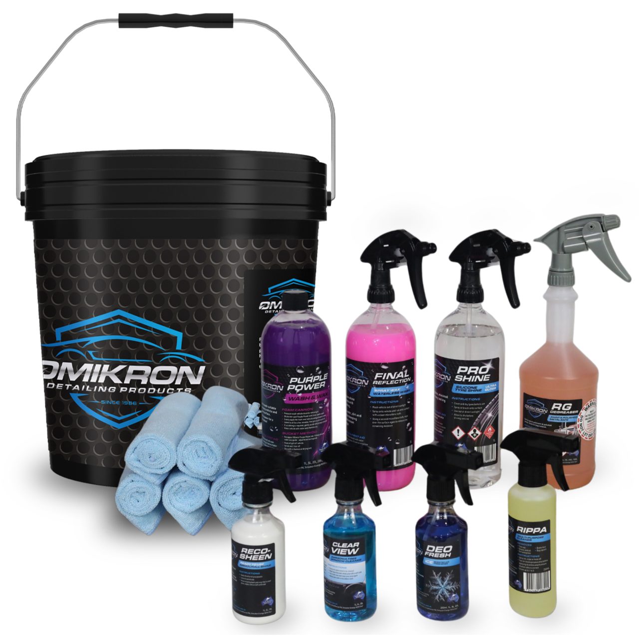 Bucket Detailing Kit | Omikron